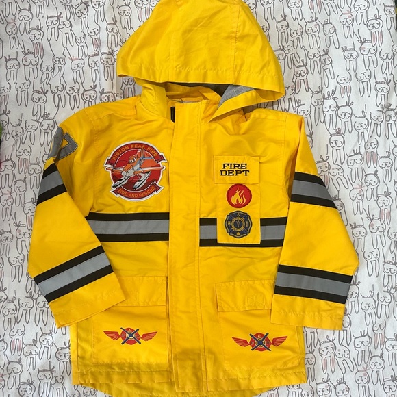 Disney | Jackets & Coats | Disney Planes Fireman Jacket 4t Planes Fire ...